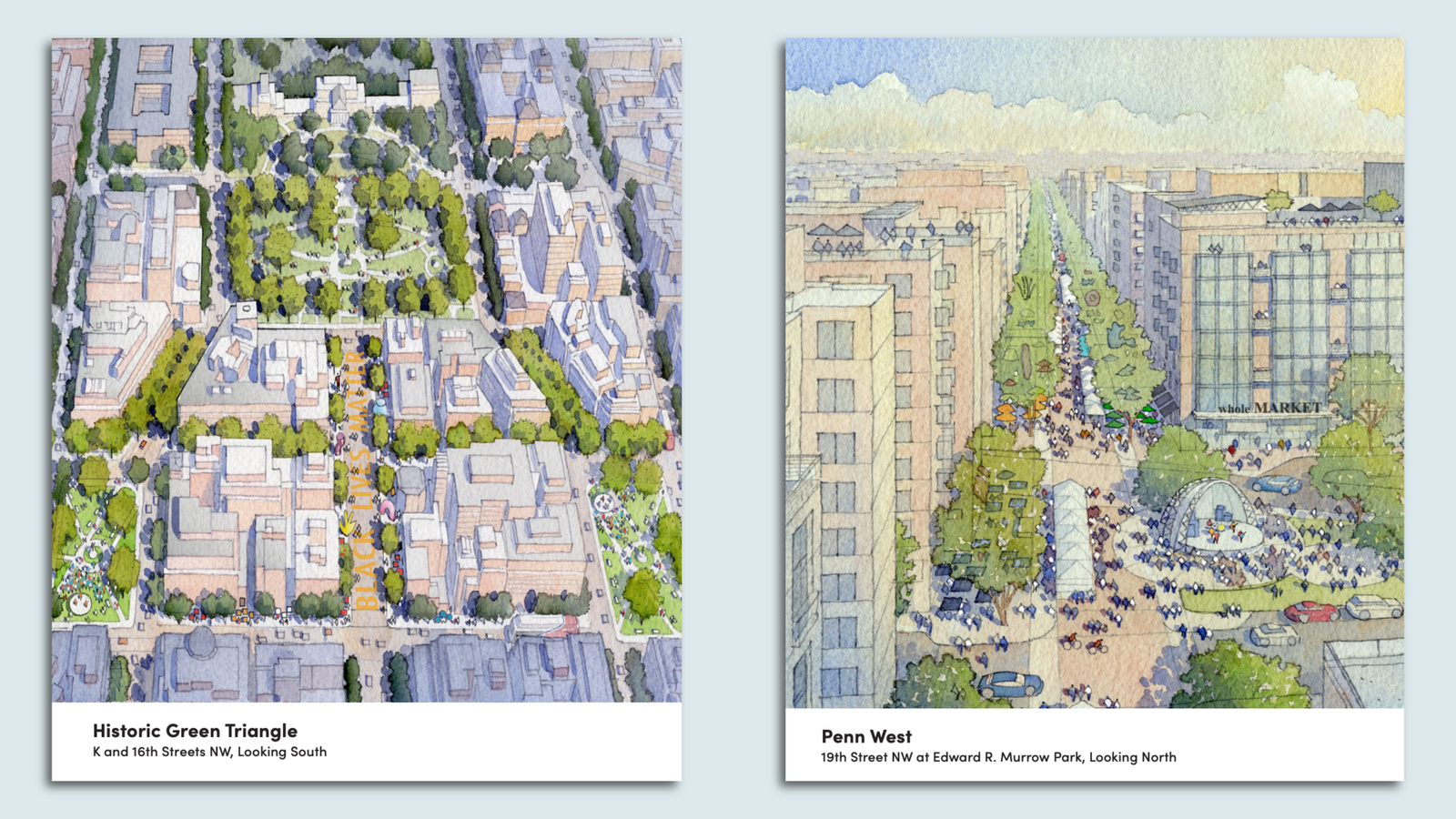 D.C. plans to revitalize downtown with new hubs and green spaces ...