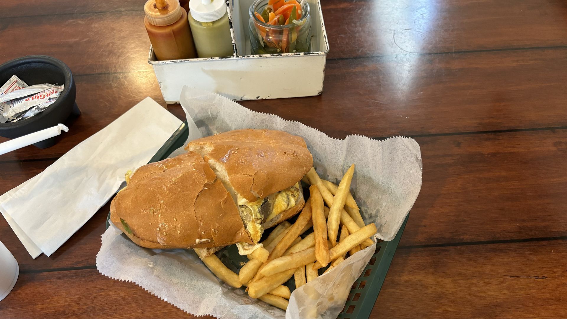 Super Tortas Estilo Barrio offers a giant veggie torta - Axios Indianapolis