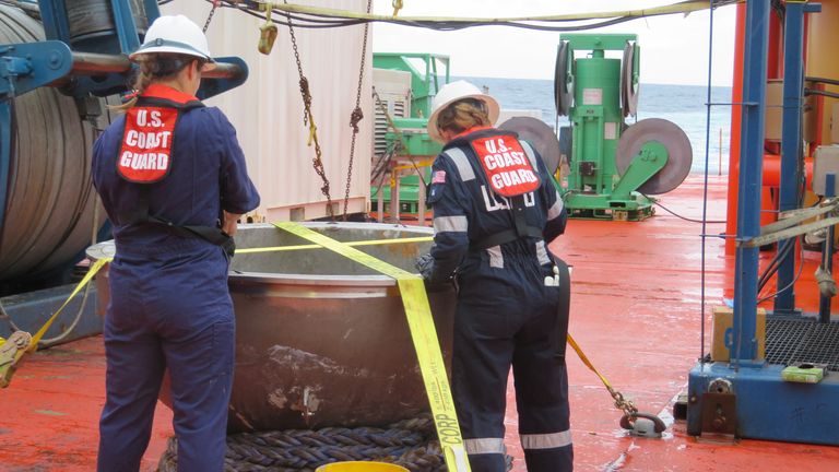 Coast Guard finds more presumed human remains from Titan submersible