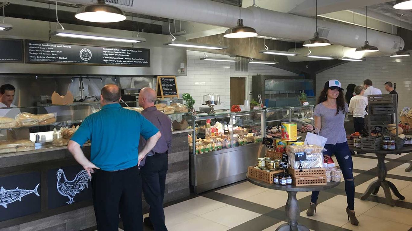 How to eat lunch at the new Meat & Fish Co. on Morehead - Axios Charlotte