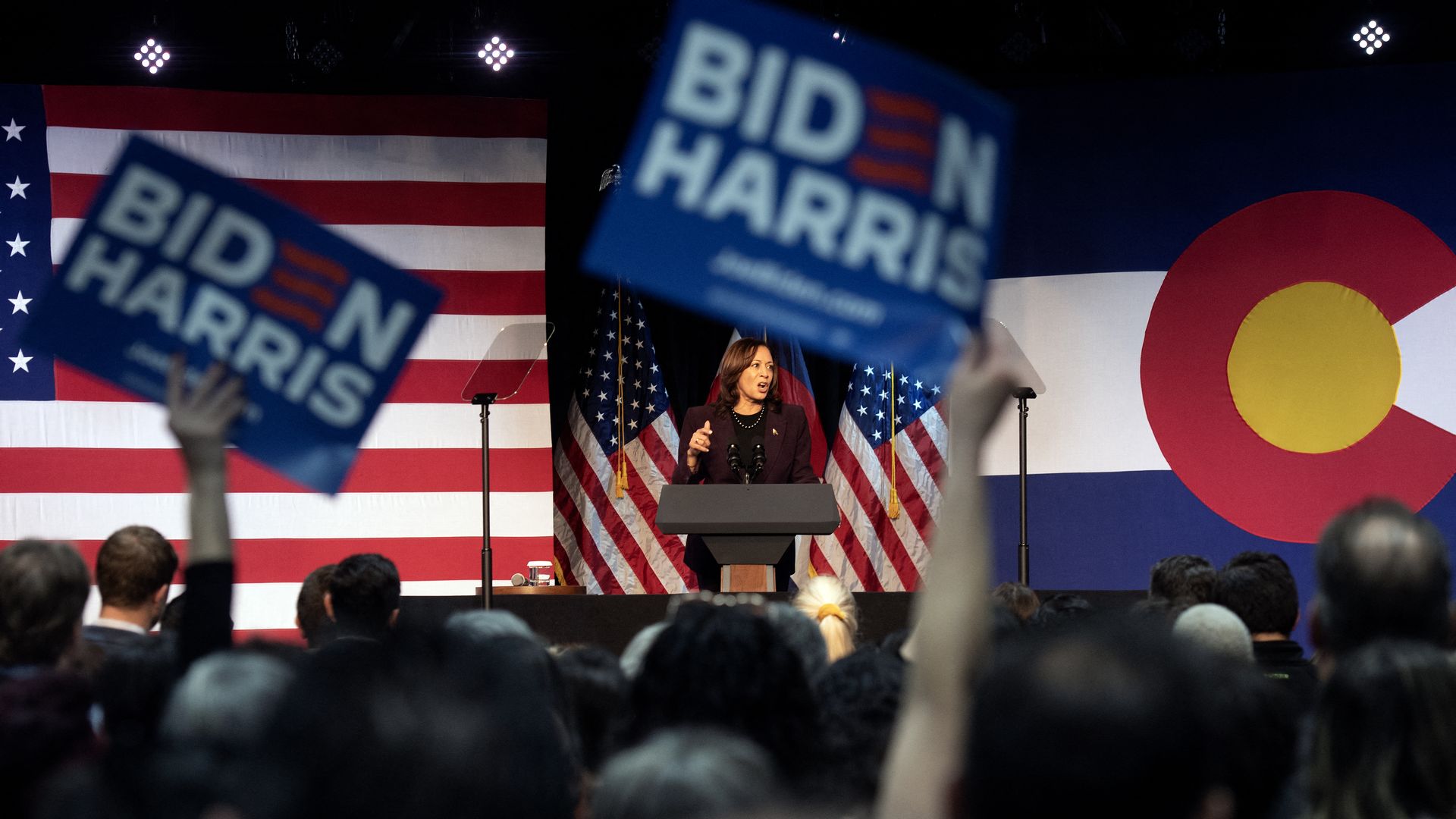 Kamala Harris sowed campaign seeds in Colorado years ago - Axios Denver