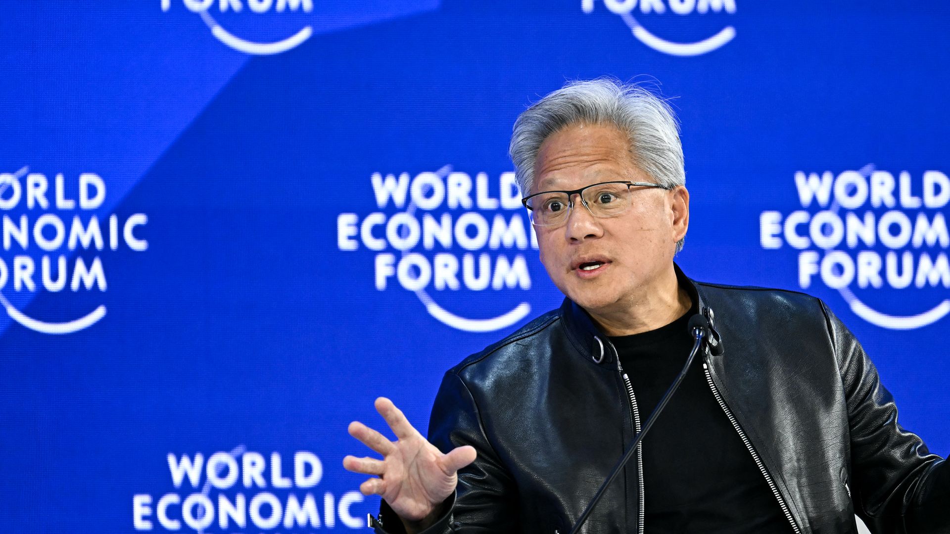 Nvidia CEO Jensen Huang at Davos: Drug research will be disrupted