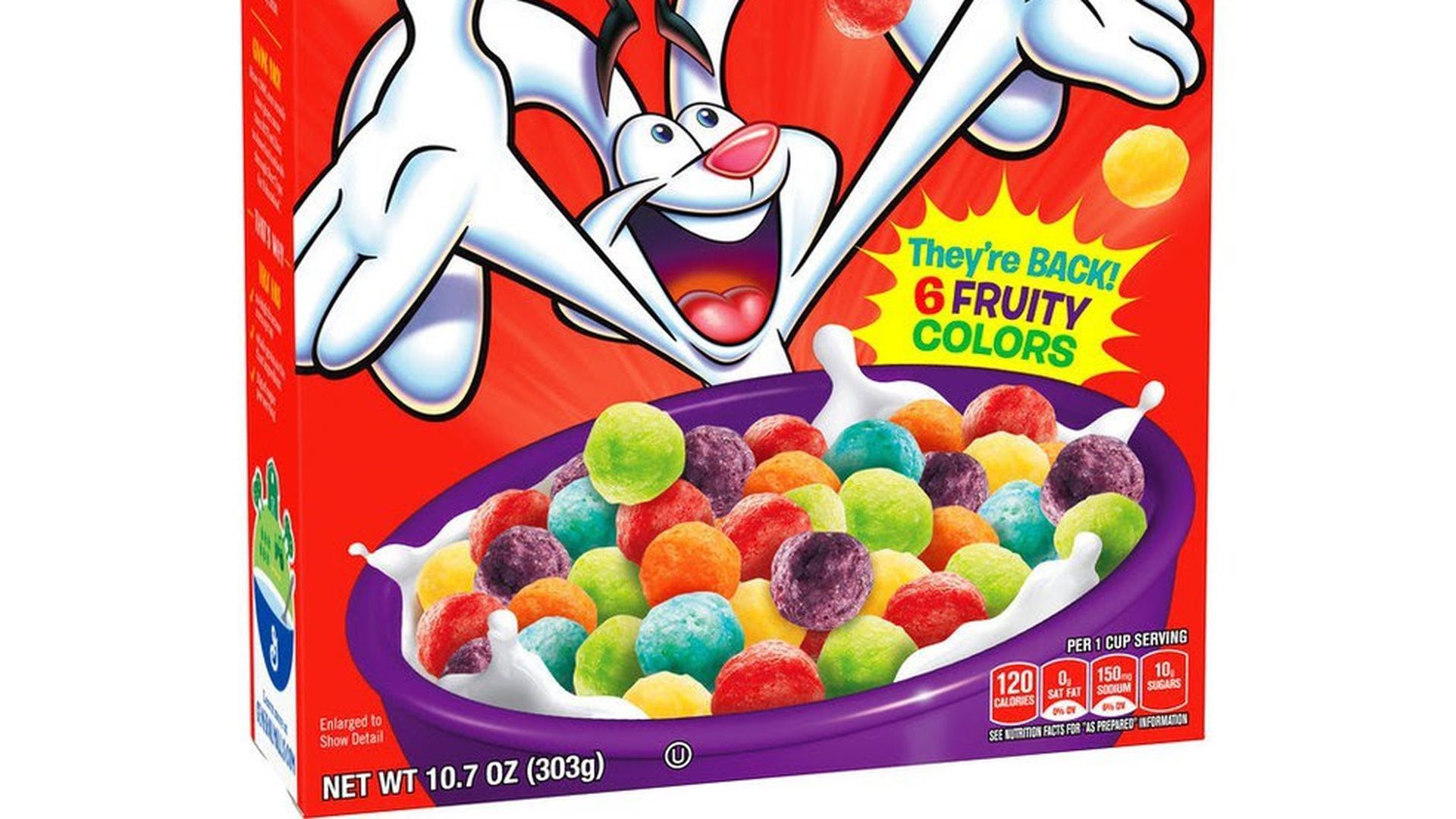 Original Trix with artificial flavors makes a comeback