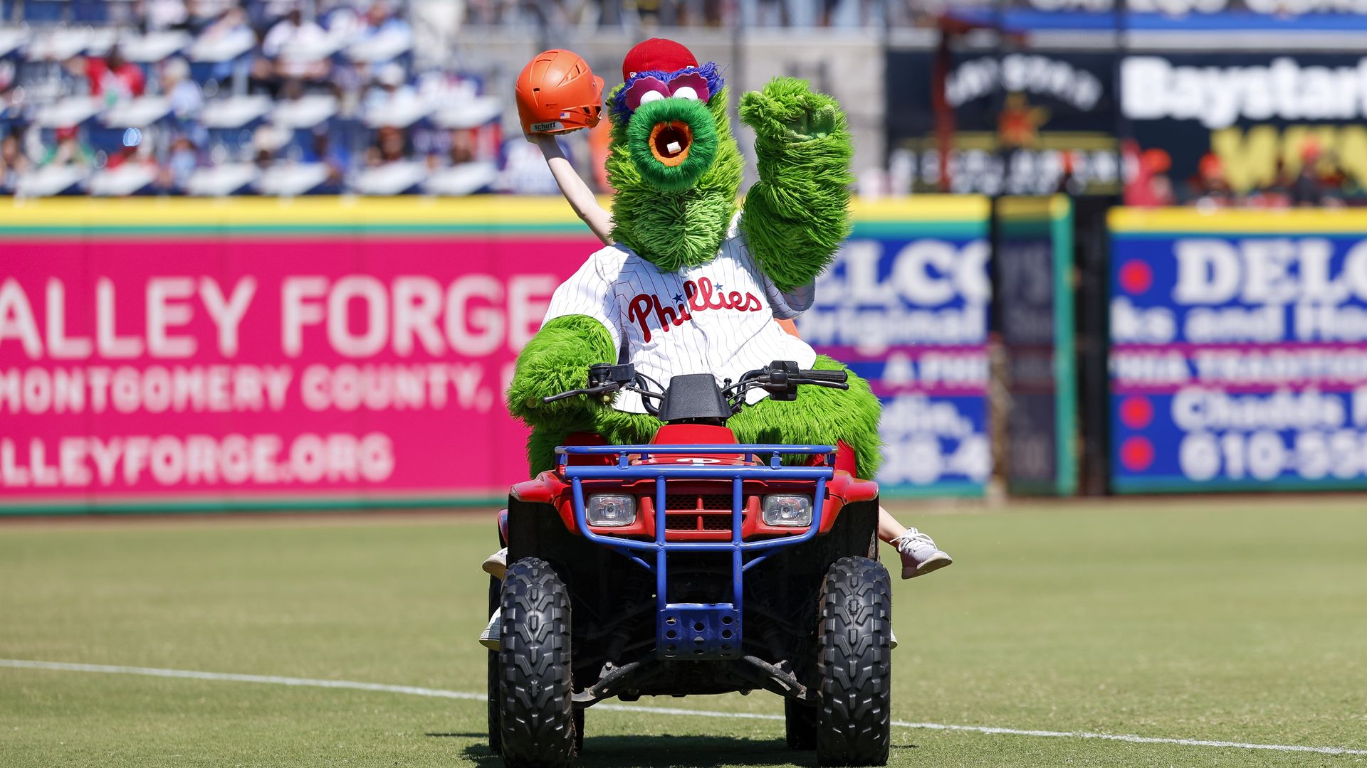Phillie Phantic is baseball's top mascot - Axios Philadelphia