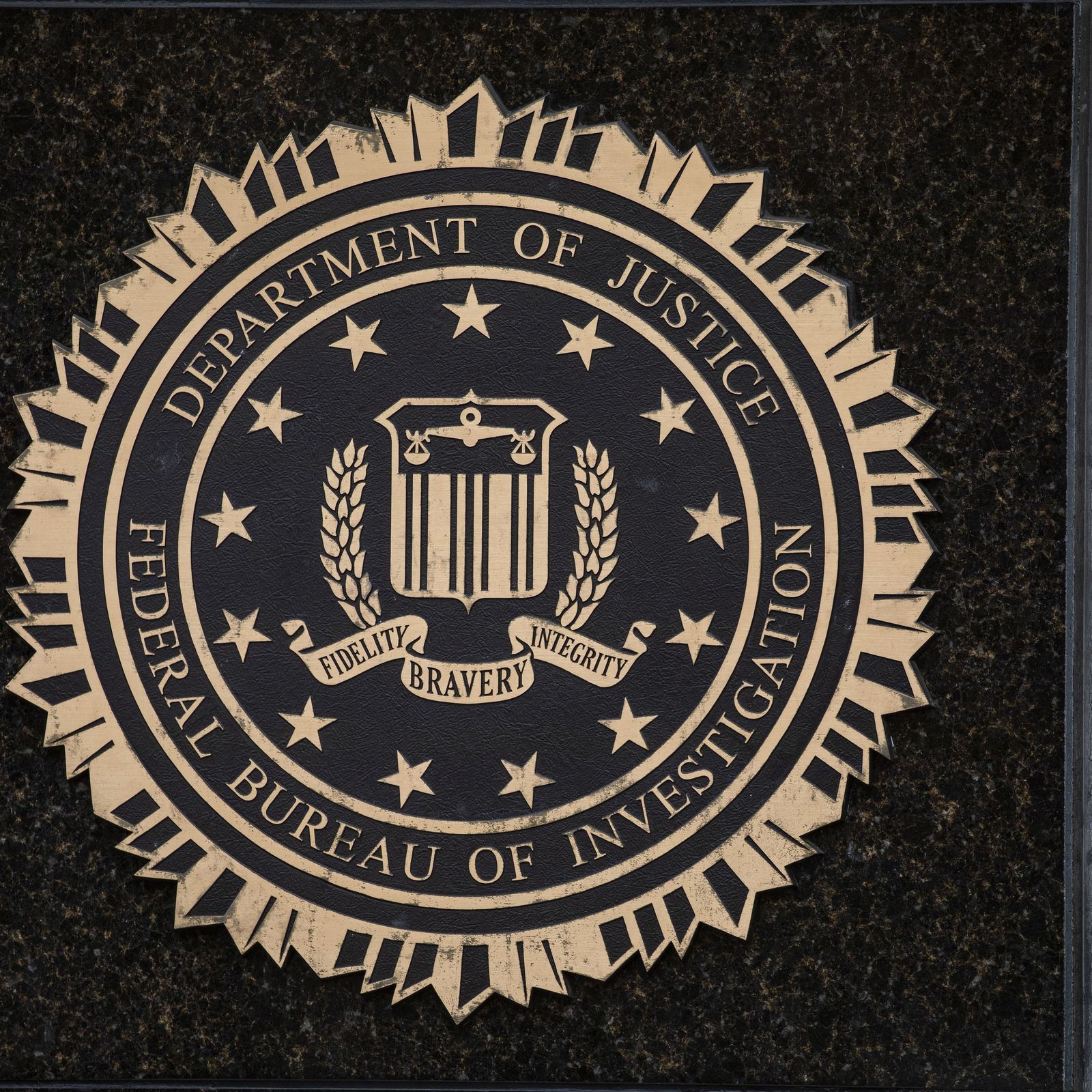 Department Of Justice Fbi Seal