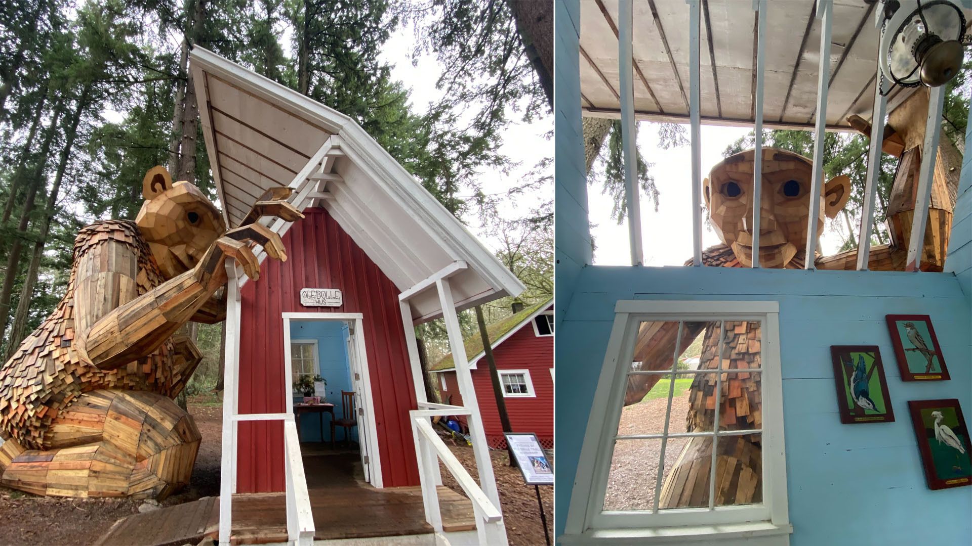 Meet Ole Bolle, Portland's giant troll - Axios Portland