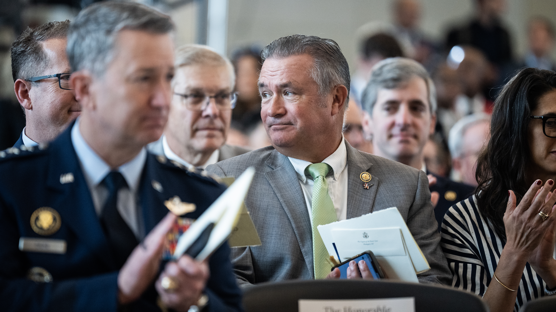 Republican Don Bacon weighed resigning over Trump's Ukraine plan