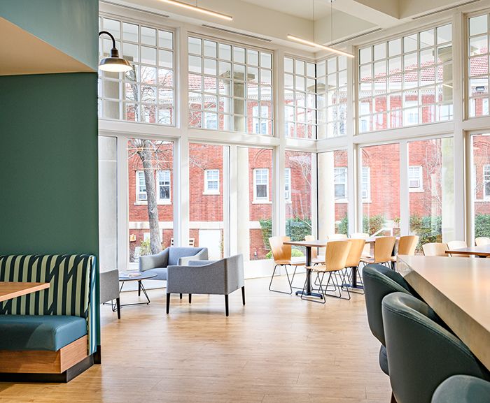 See inside Queens University’s upscale dining hall
