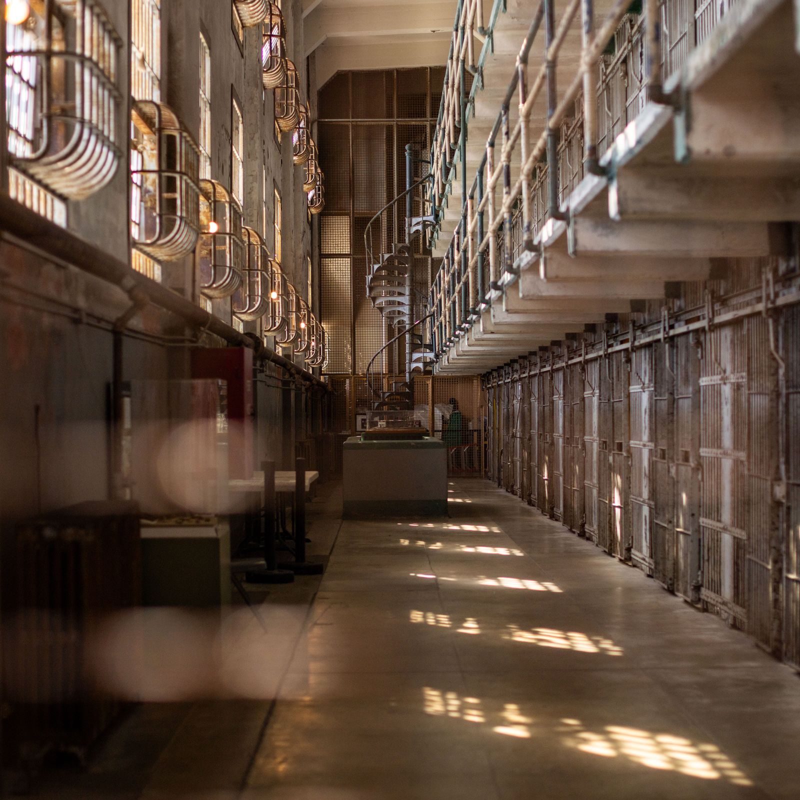 inside alcatraz prison