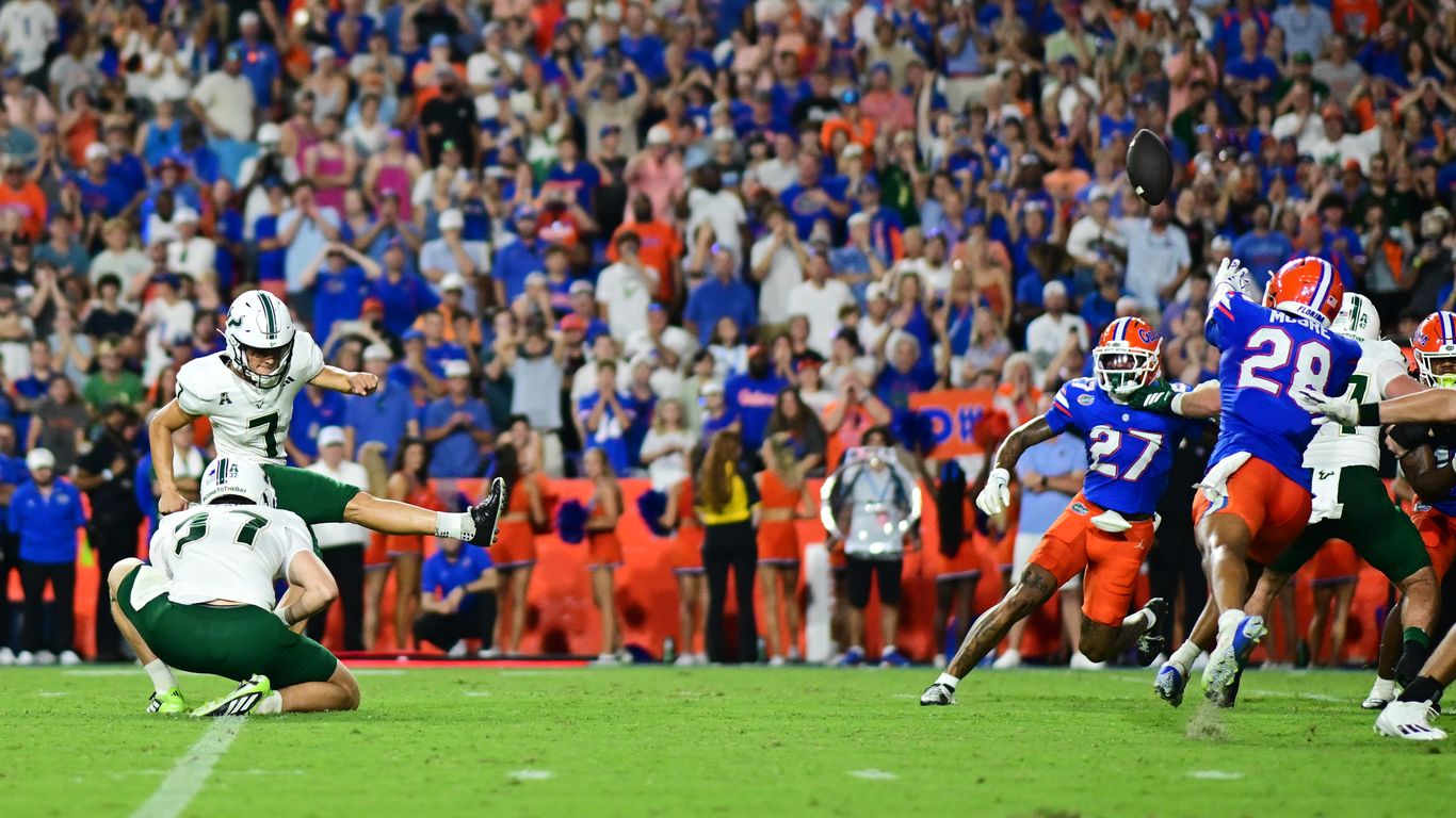 USF ranked No. 18 in the nation after Gators upset - Axios Tampa Bay
