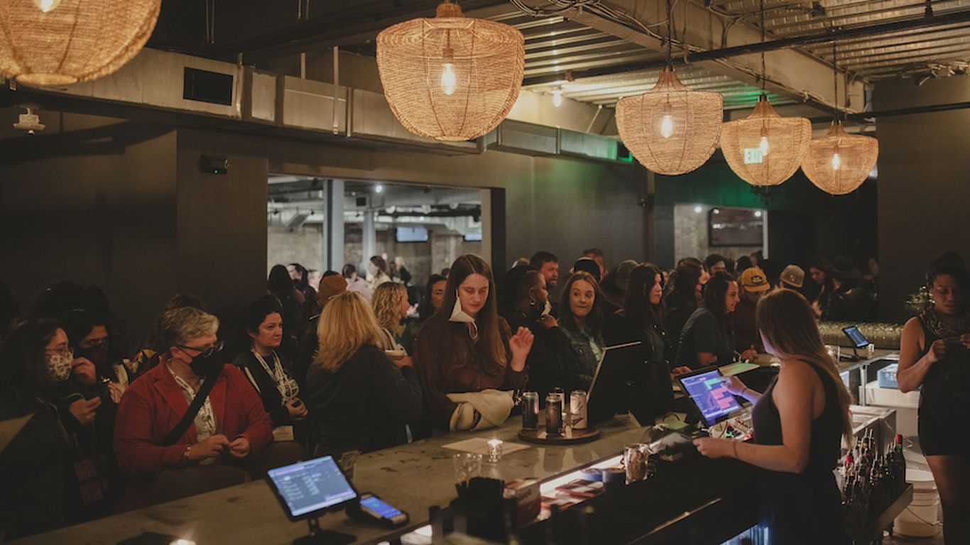 Host your wedding reception at Resident Culture’s new event space Gilded Cellar, starting at ...