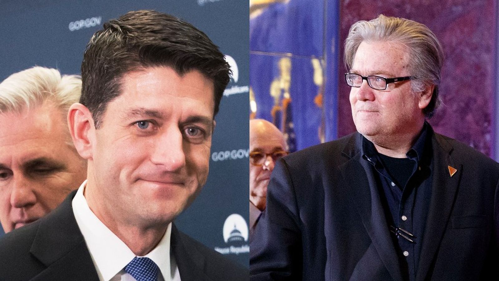 The Bannon-Ryan rivalry's new twist