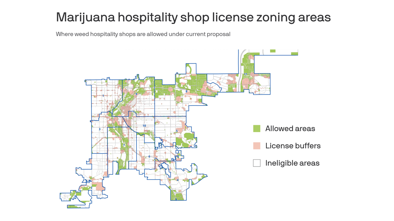 Mapped: Where Denver could see marijuana bars and tasting rooms - Axios ...