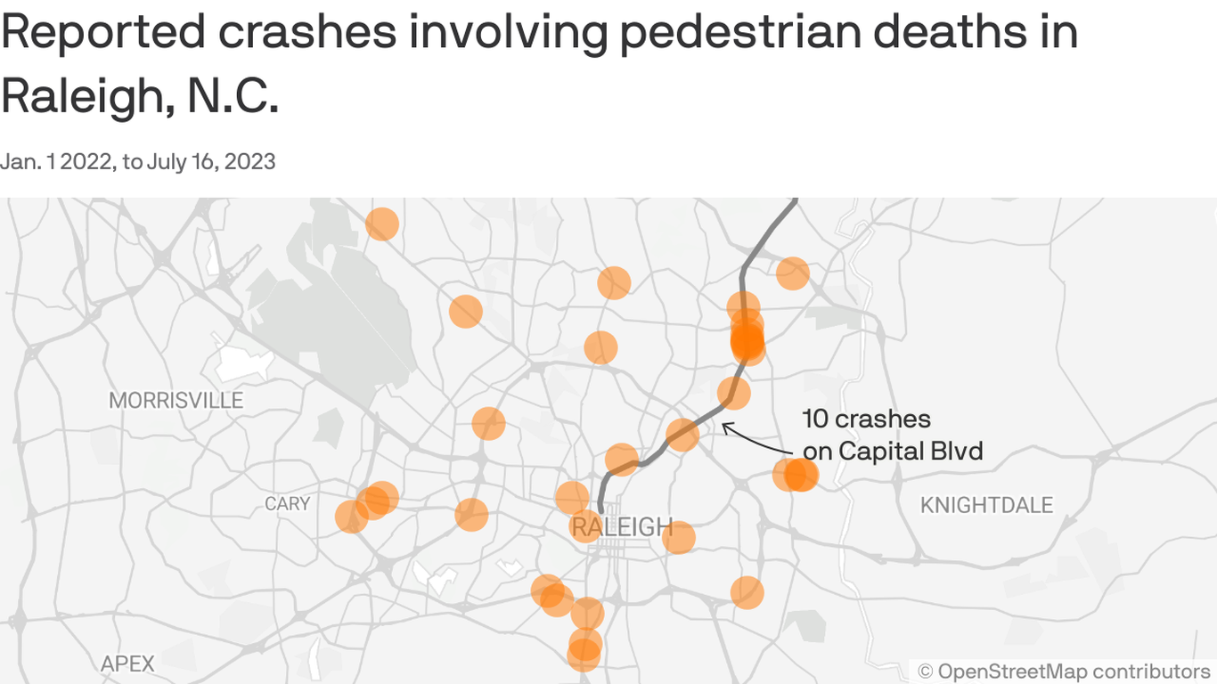 Capital Boulevard is still one of Raleigh's deadliest roads for ...