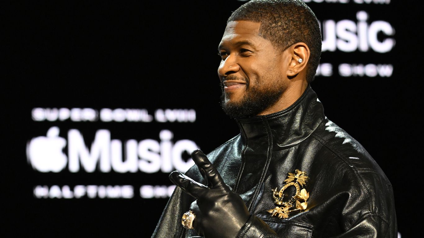 Usher's Super Bowl show honors Atlanta - Axios Atlanta