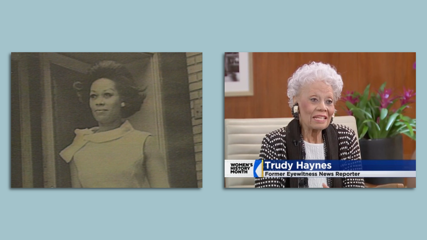 Remembering Trudy Haynes, Philly's first Black TV reporter - Axios ...