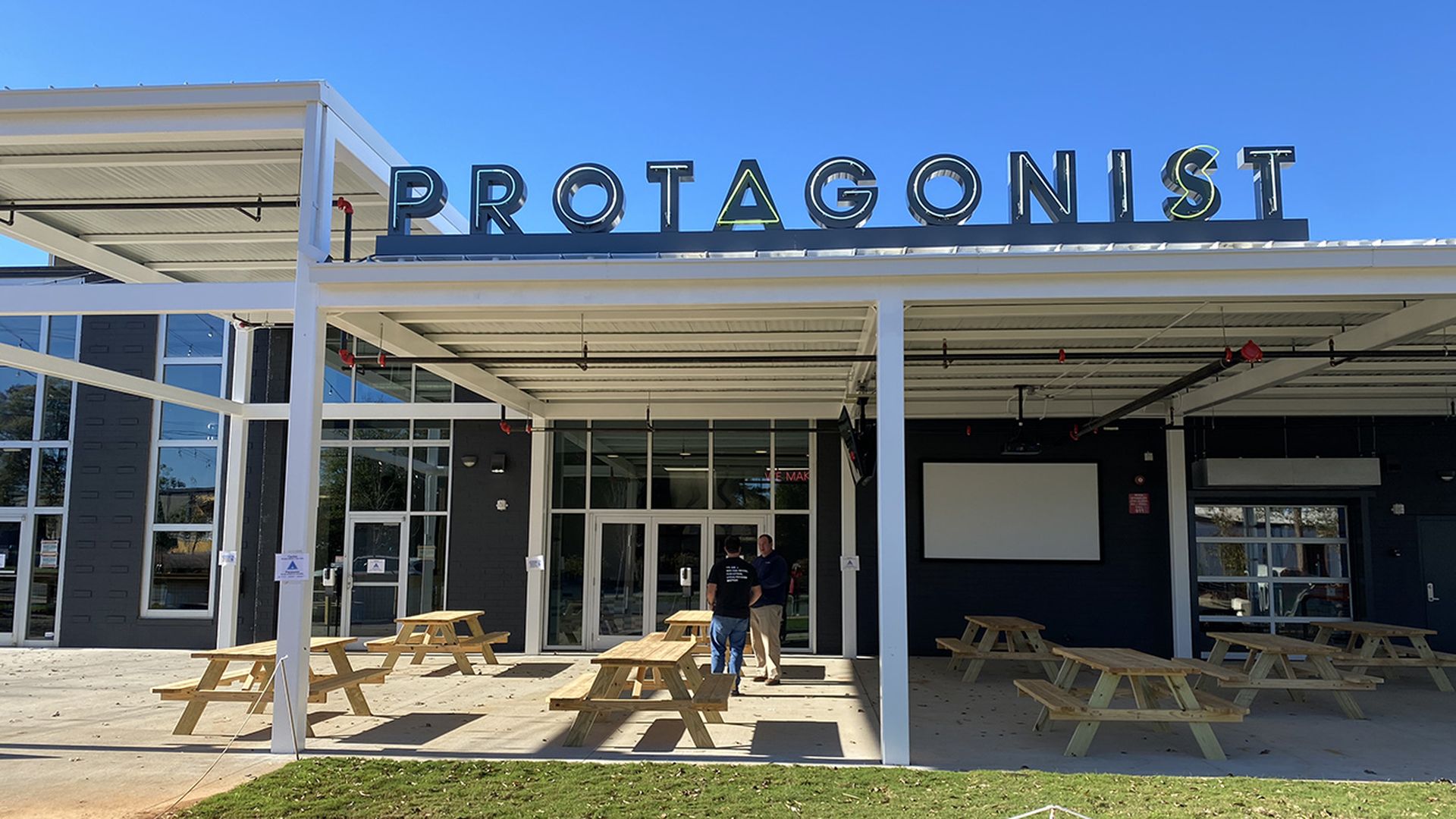 Protagonist Beer’s second location is now open with pizza slices bigger ...
