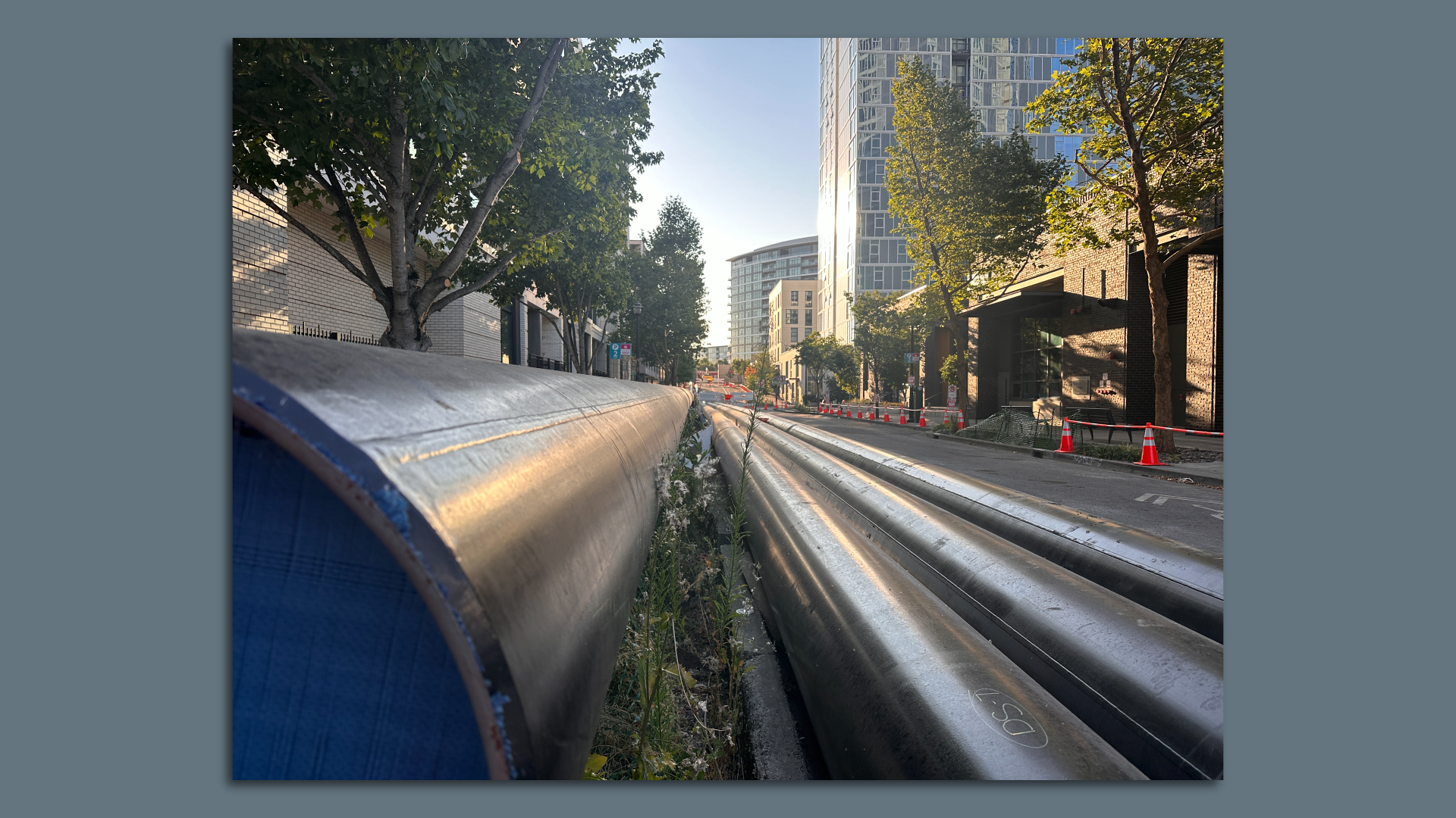 1 Photo to go: Pacific Power lays the pipes - Axios Portland