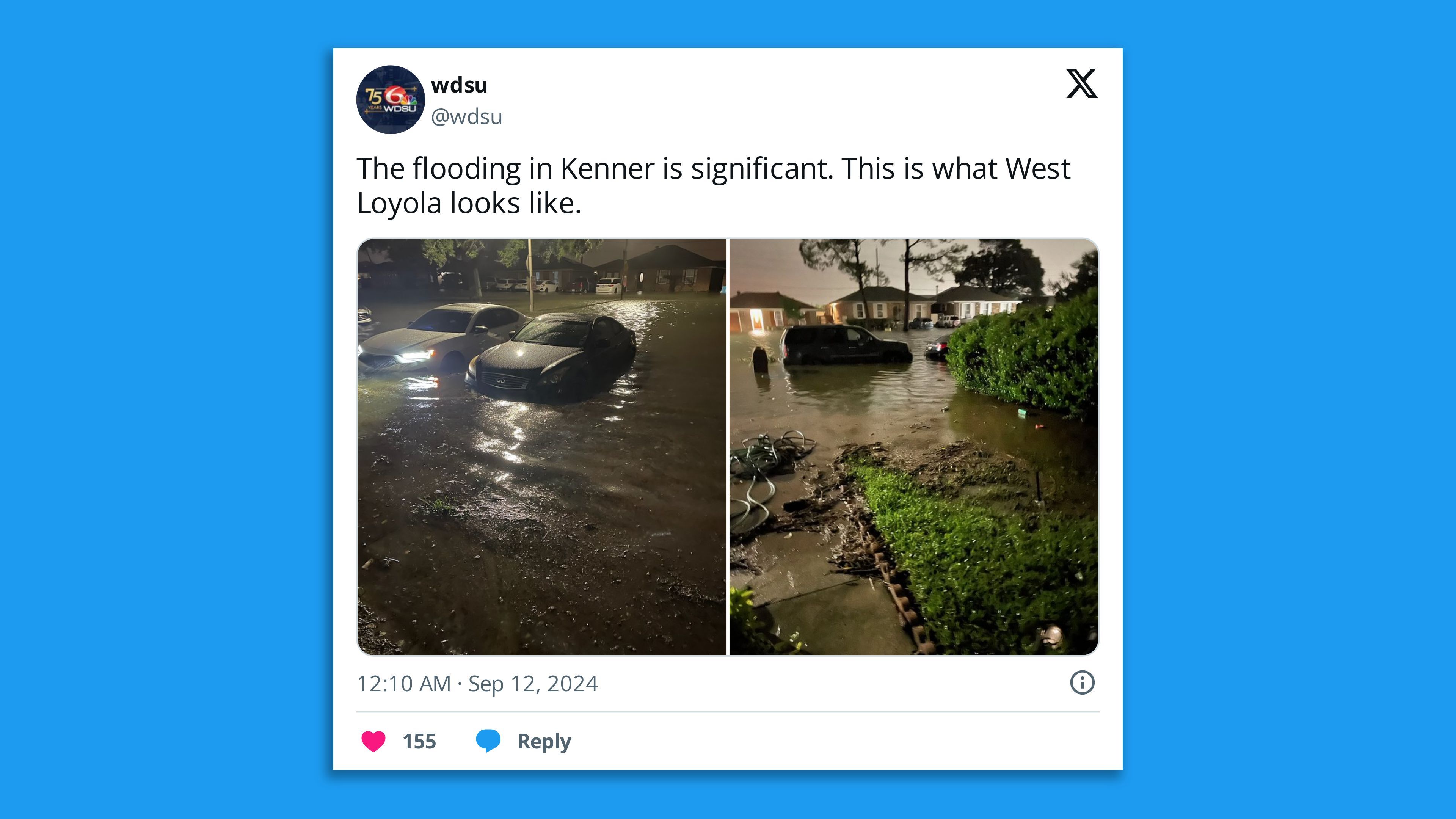 Hurricane Francine in photos: Category 2 storm hits Louisiana - Axios ...