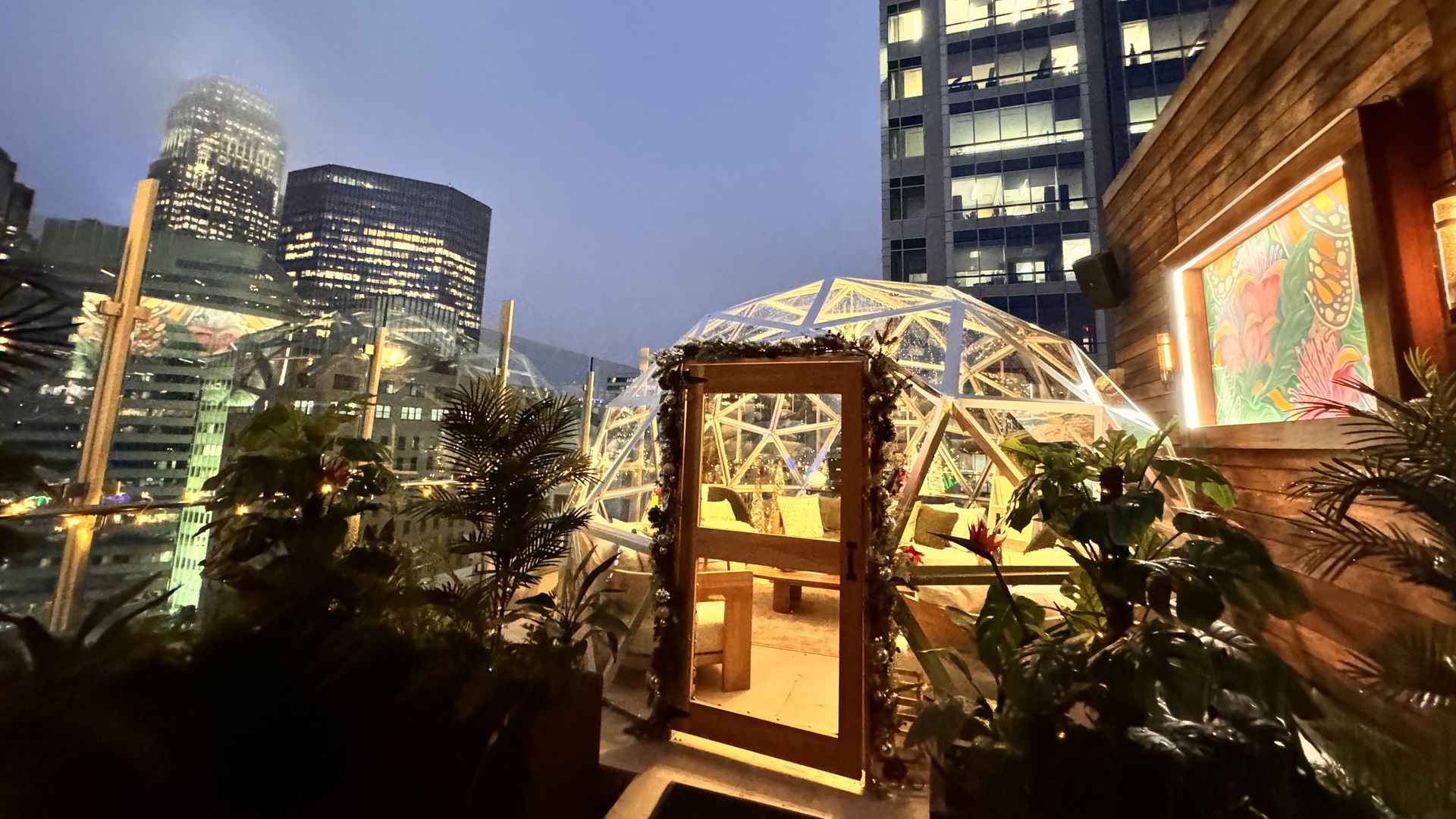 Merchant and Trade's private rooftop igloo dining experience is back ...