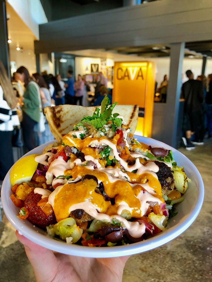 CAVA, the Mediterranean chain that just bought Zoes, now open in Park ...