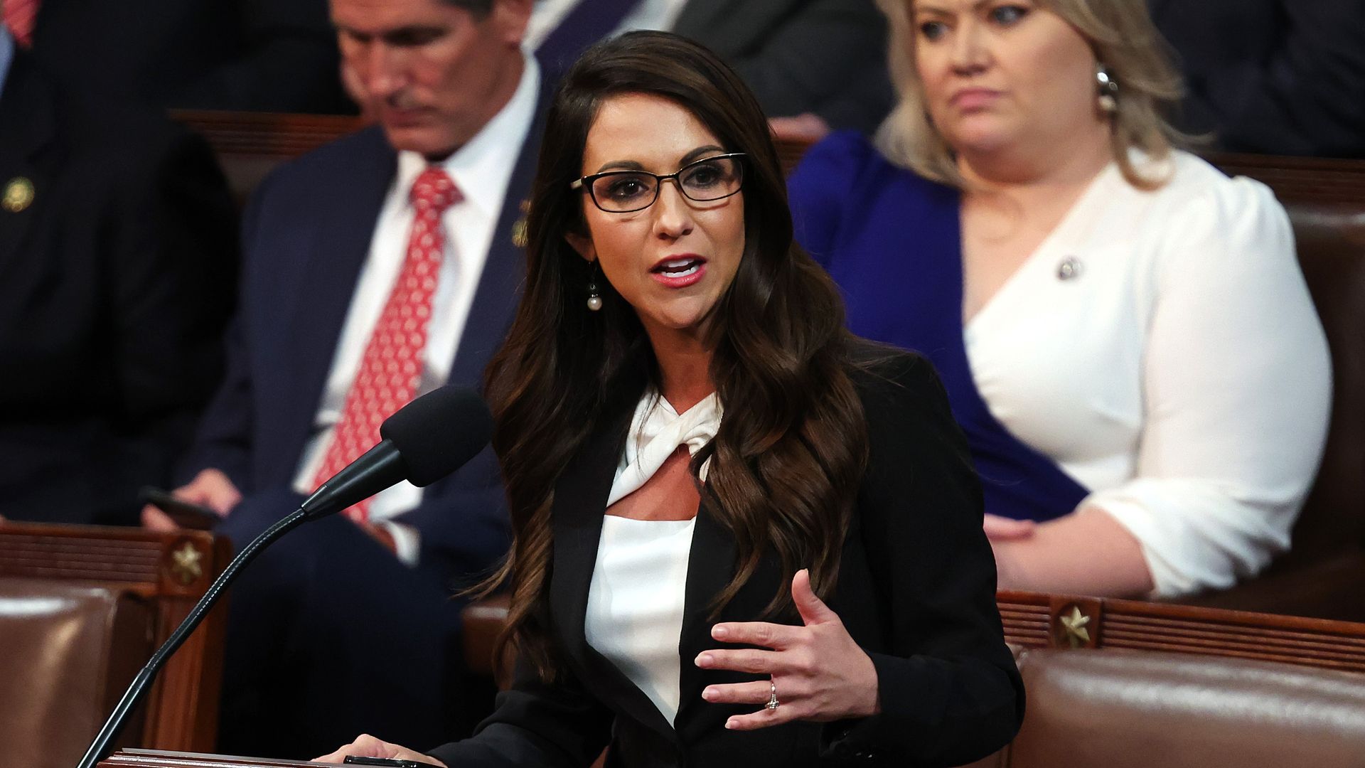 Lauren Boebert faces first debate in new 4th District race - Axios Denver