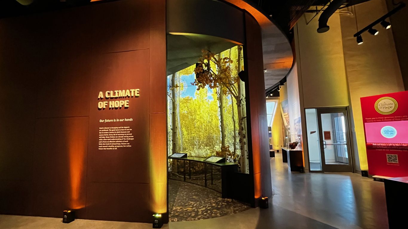 Natural History Museum of Utah debuts new climate change exhibit ...