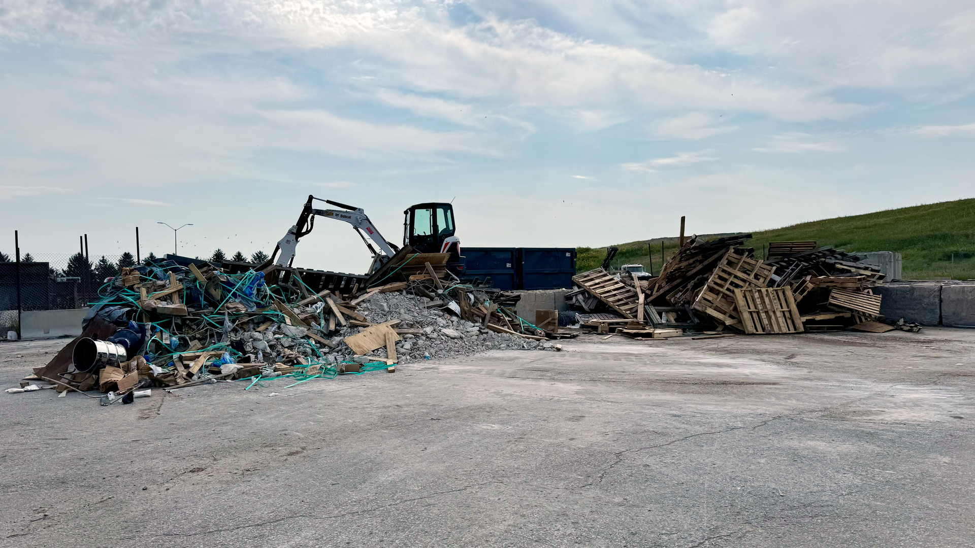 Metro Waste Authority recycles construction debris into road-building ...