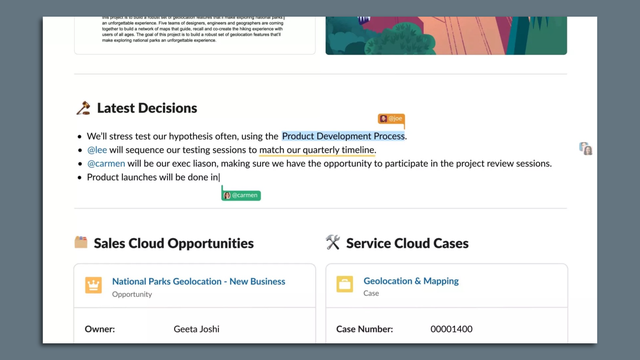 Slack gets a new canvas, thanks to Salesforce