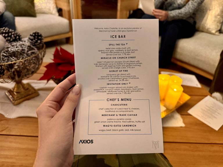 Merchant and Trade's private rooftop igloo dining experience is back ...