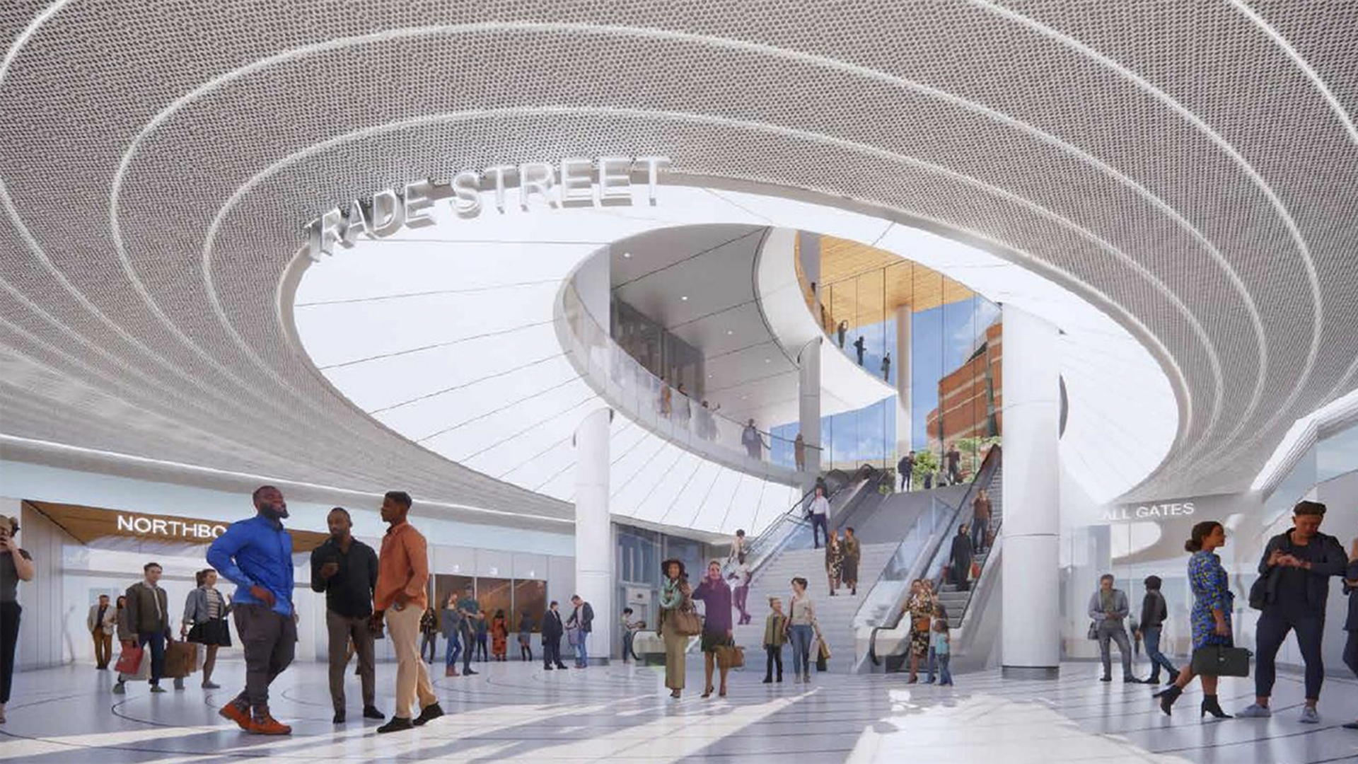 Renderings: What an underground Charlotte Transportation Center could ...