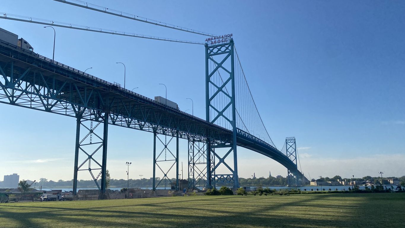 FOIA Friday: Bridge land deal's value in Detroit - Axios Detroit