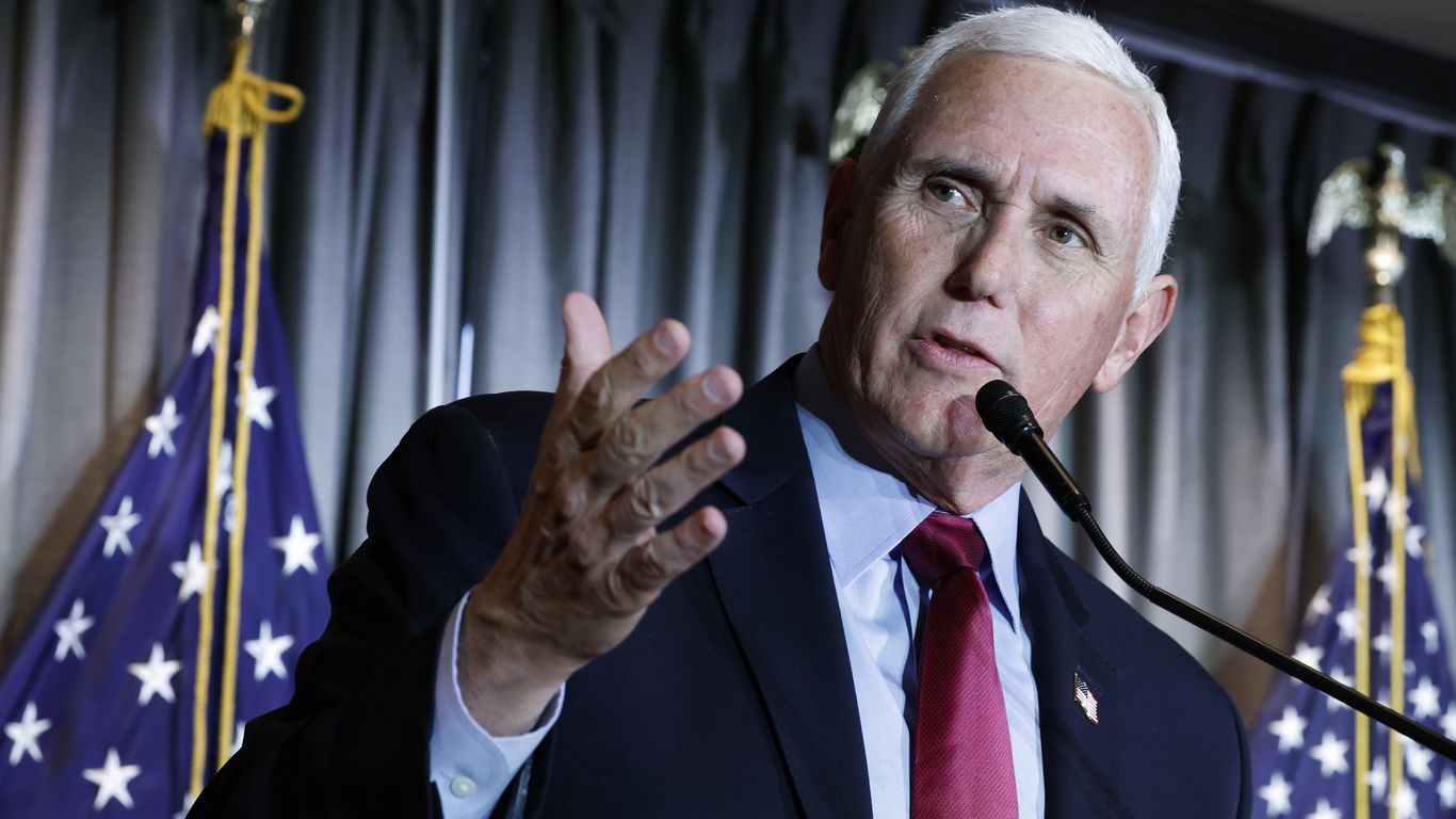 Pence qualifies for first Republican presidential primary debate