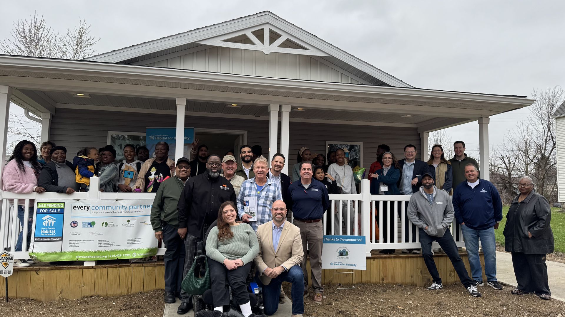 Greater Cleveland Habitat for Humanity unveils 5 new modular homes in ...