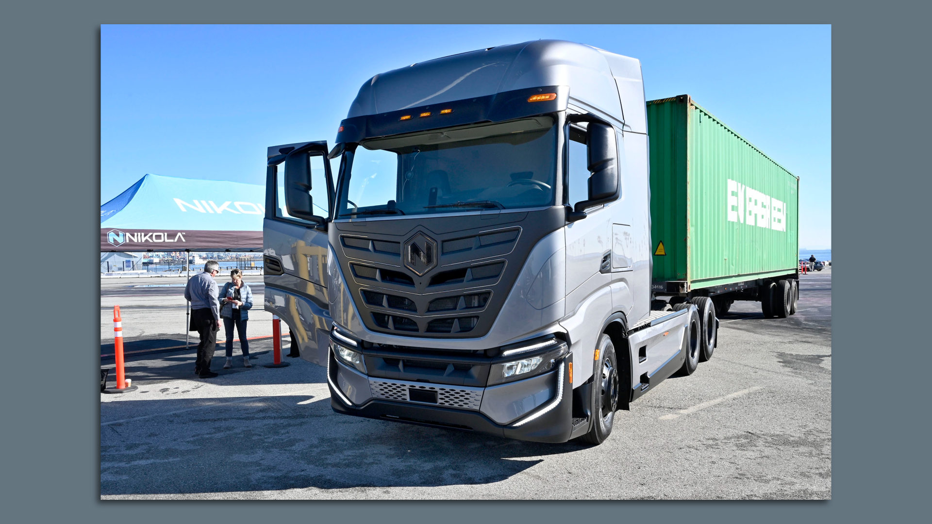 Electric truck, hydrogen truck maker Nikola eyeing sale