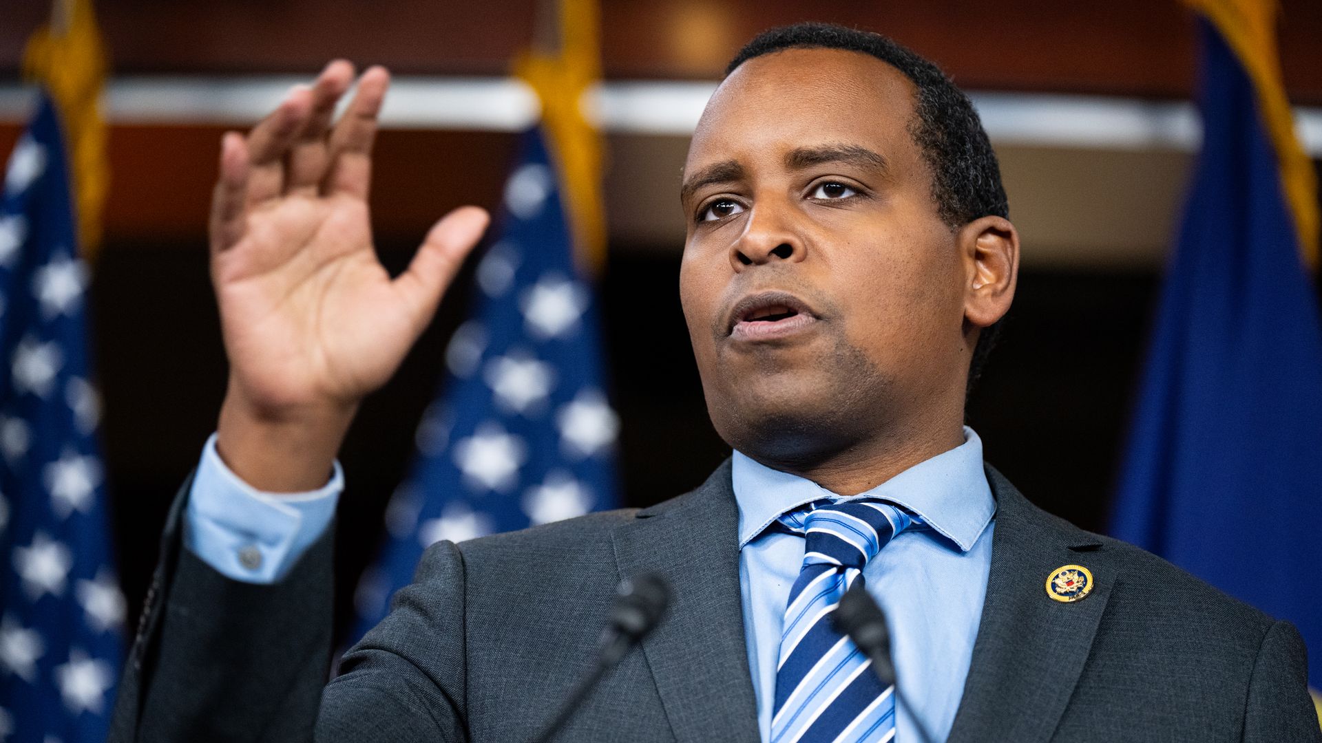 Joe Neguse embraces key role in fight against Trump - Axios Denver
