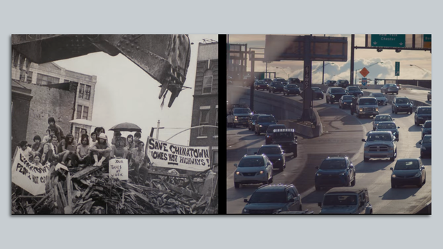 Chinatown fight against old, but-then-new Philadelphia expressway ...
