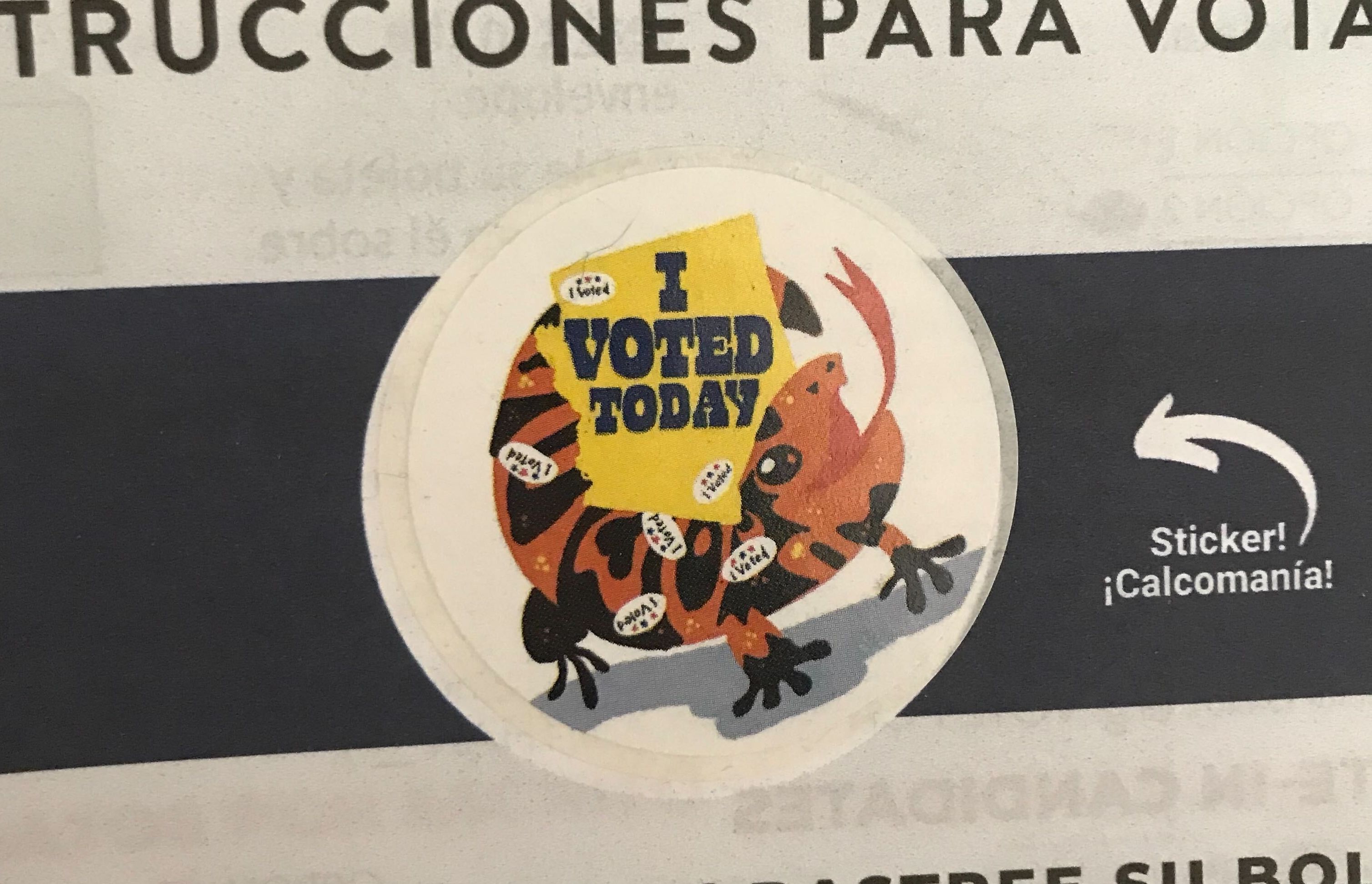 Photos: "I voted" stickers across America - Axios New Orleans