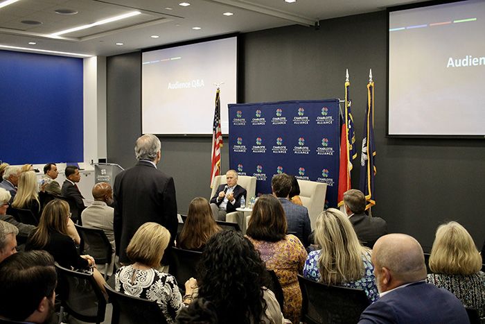Sen. Thom Tillis weighs in on Charlotte transit, immigration, student ...