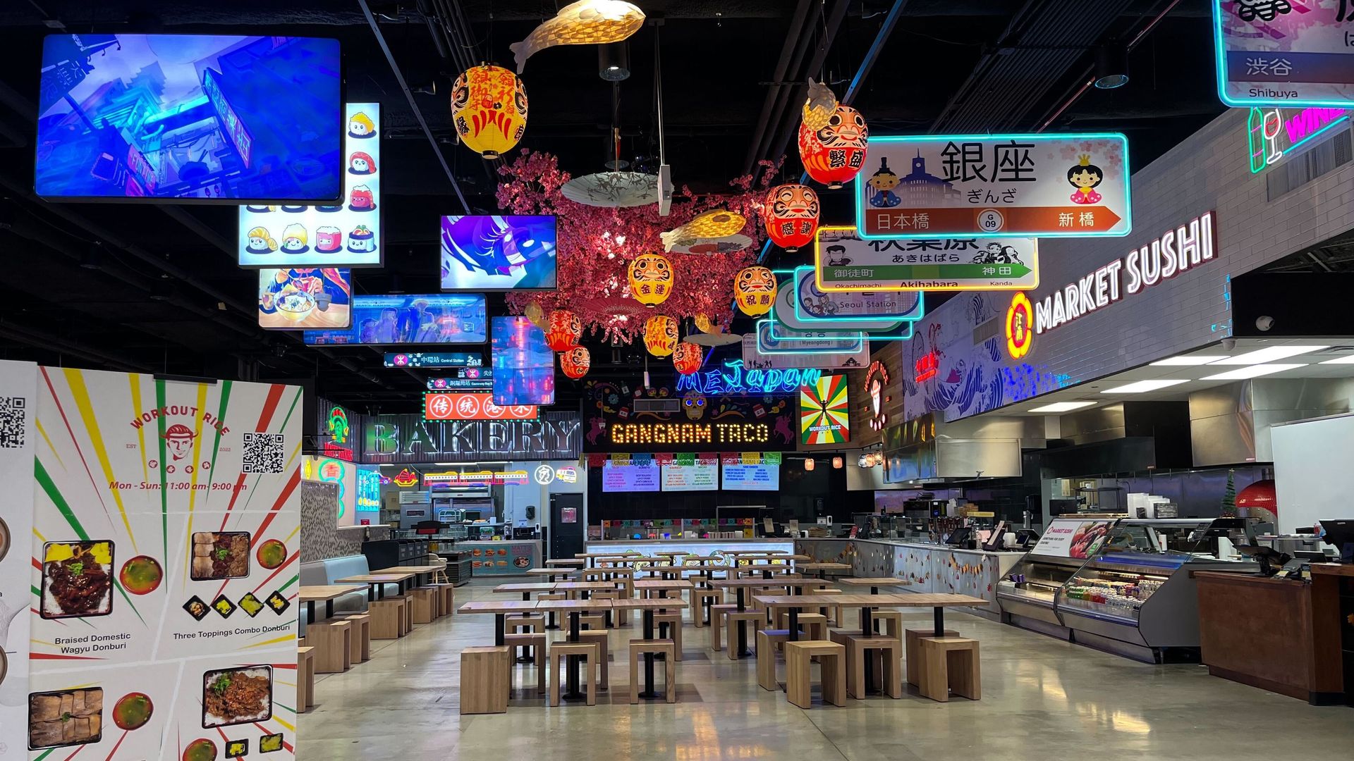 New Asian grocery store and food court Gangnam Market opens in Chicago ...