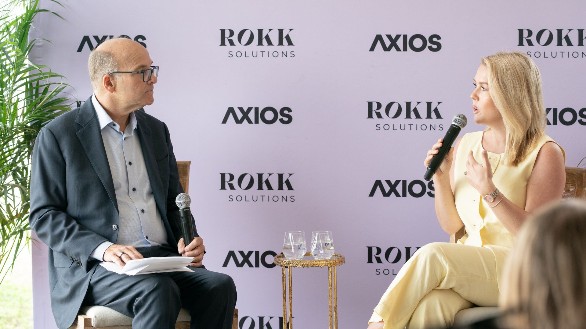 Axios Event: Leavitt asserts White House press rules are about "opening ...