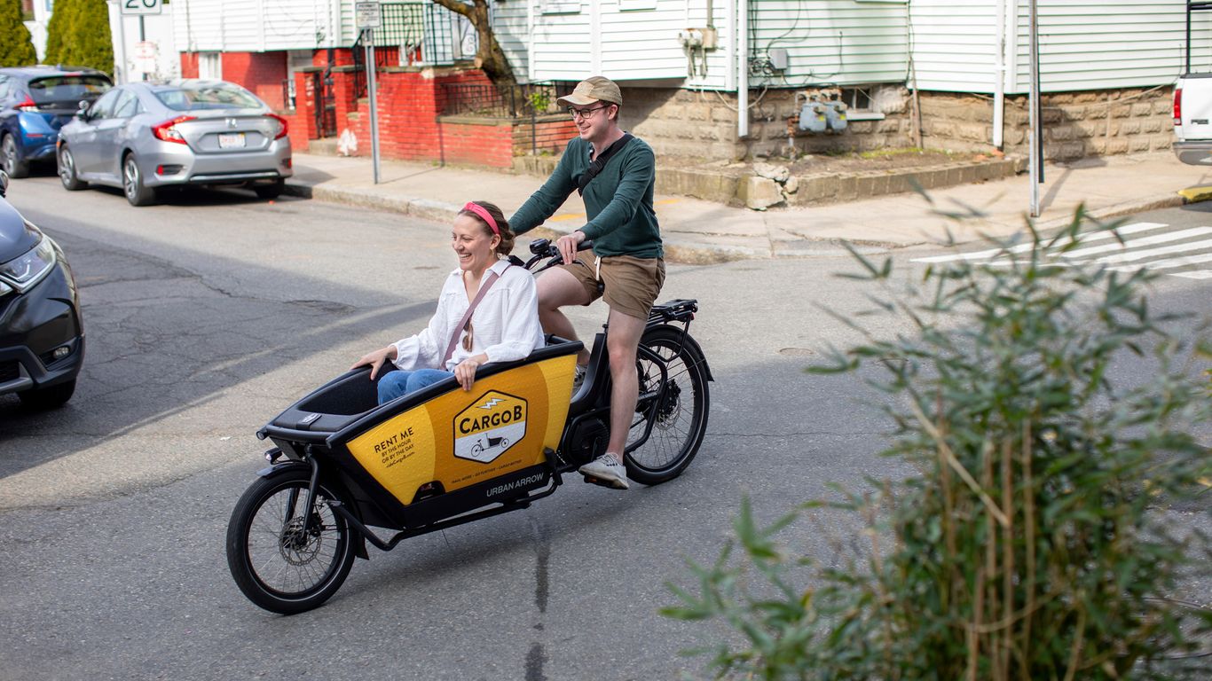 CargoB bike-share now live in Boston