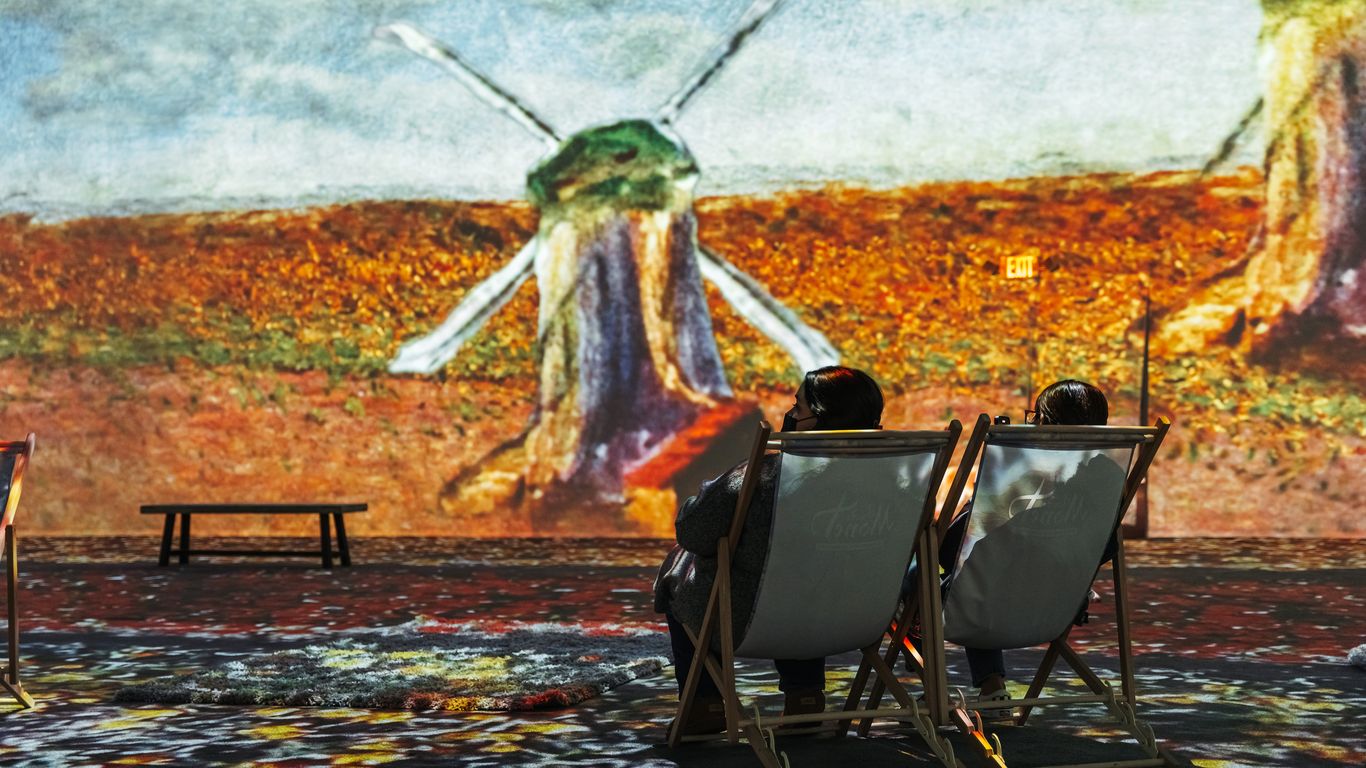 An immersive Claude Monet art exhibit opens in Richmond today - Axios ...