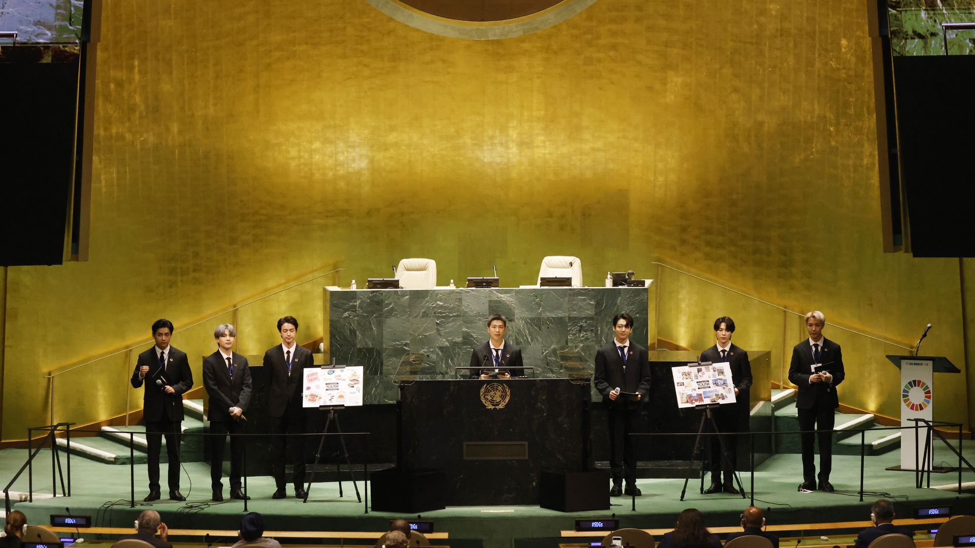 More than a million viewers watch UNGA opening for K-pop band BTS