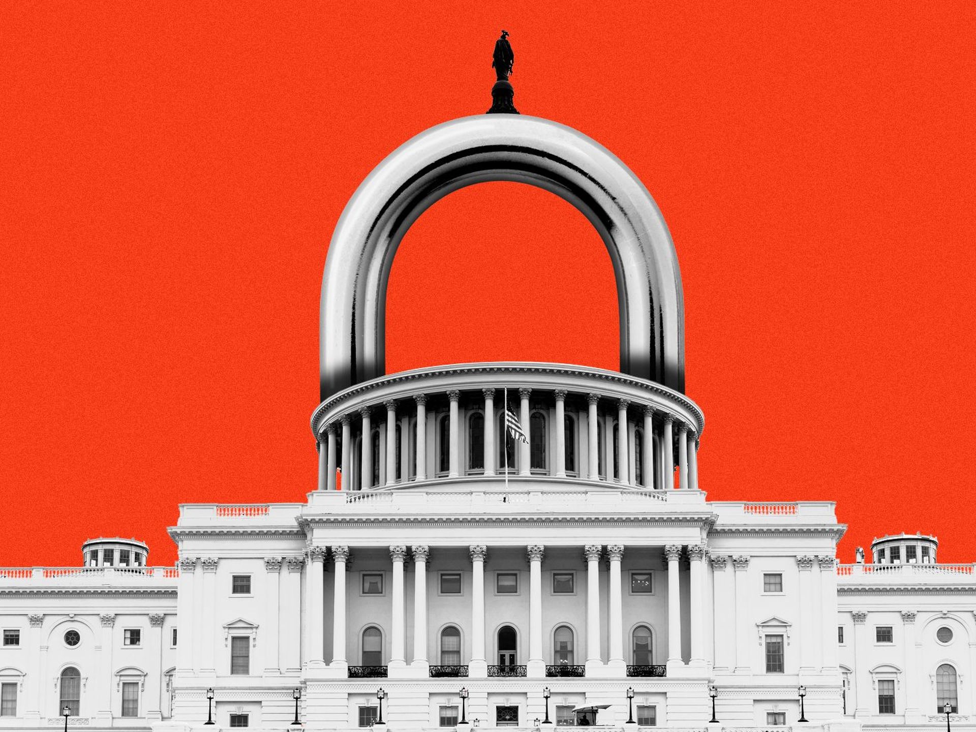 State Government Building Drawing