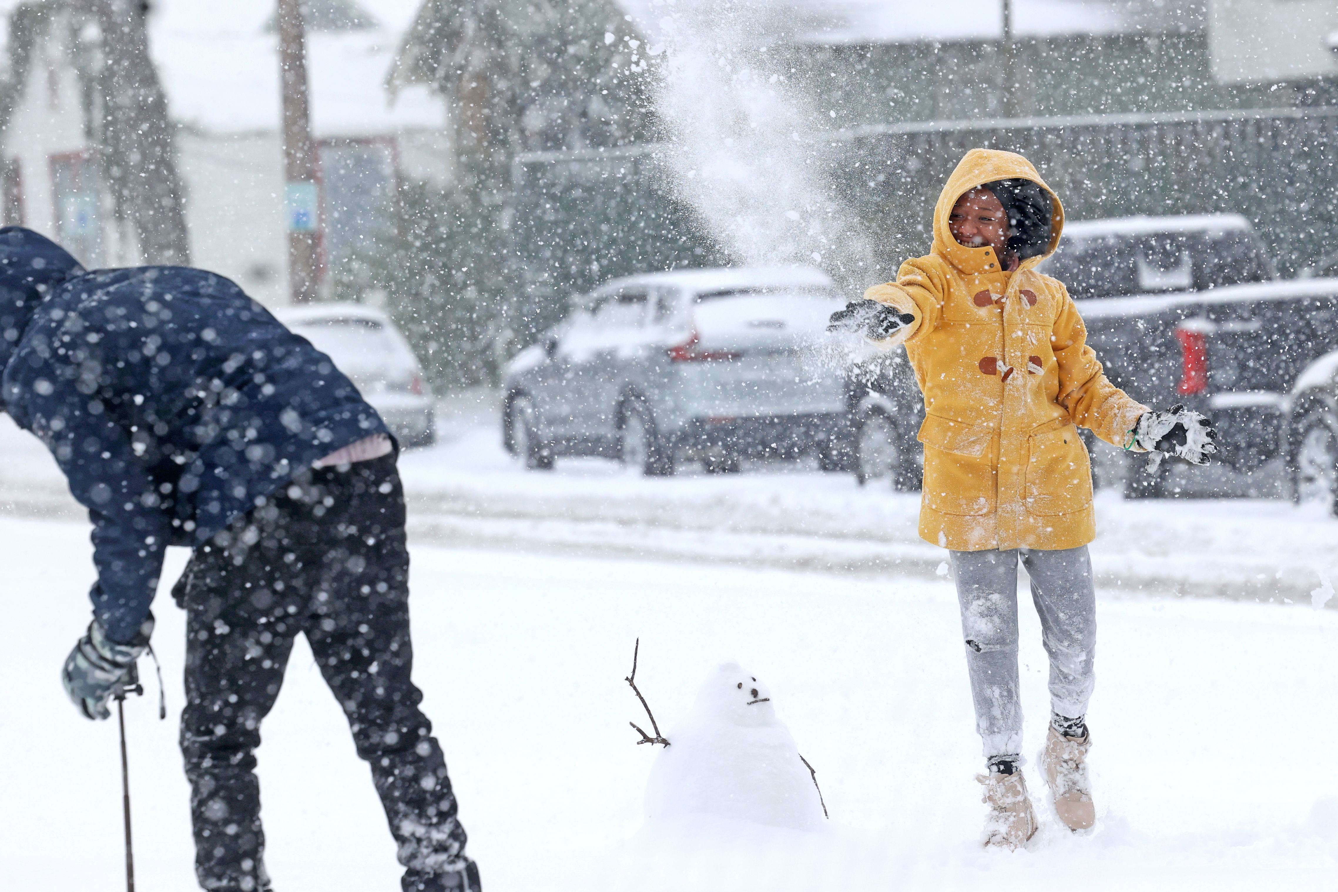 In photos: Historic snowstorm freezes New Orleans - Axios New Orleans