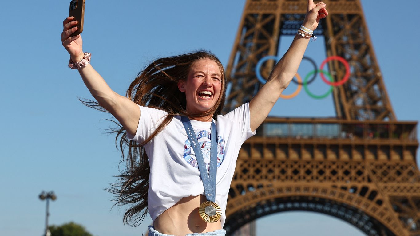 Indiana Olympic athletes win big in Paris - Axios Indianapolis