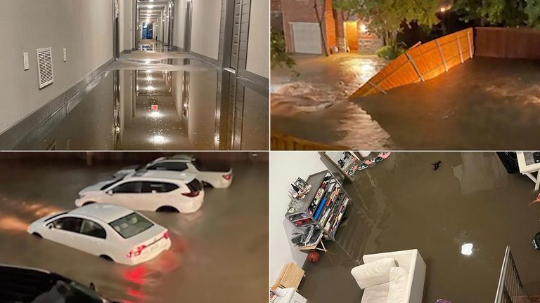 Flash floods: Texas records entire summer's worth of rainfall in 24 ...