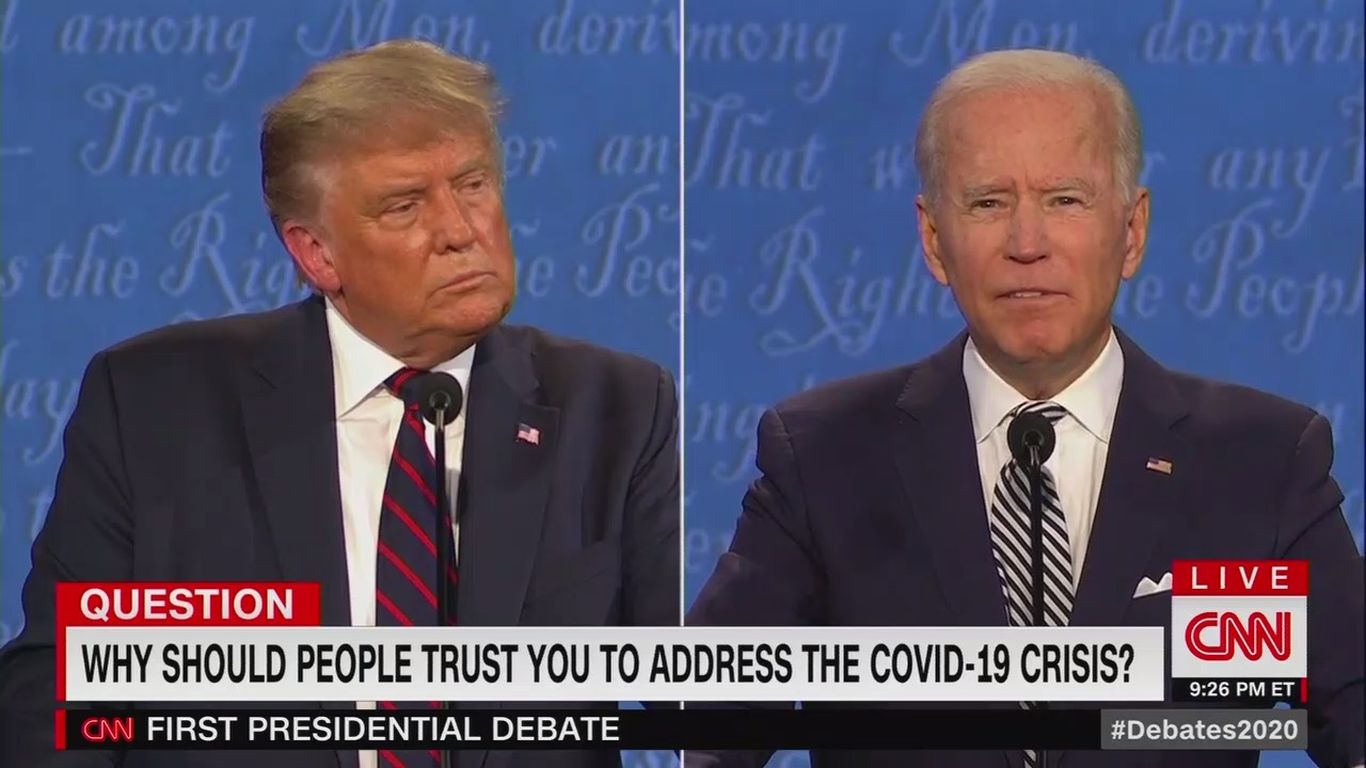 Biden hits back at Trump interruptions: "Will you shut up, man?"