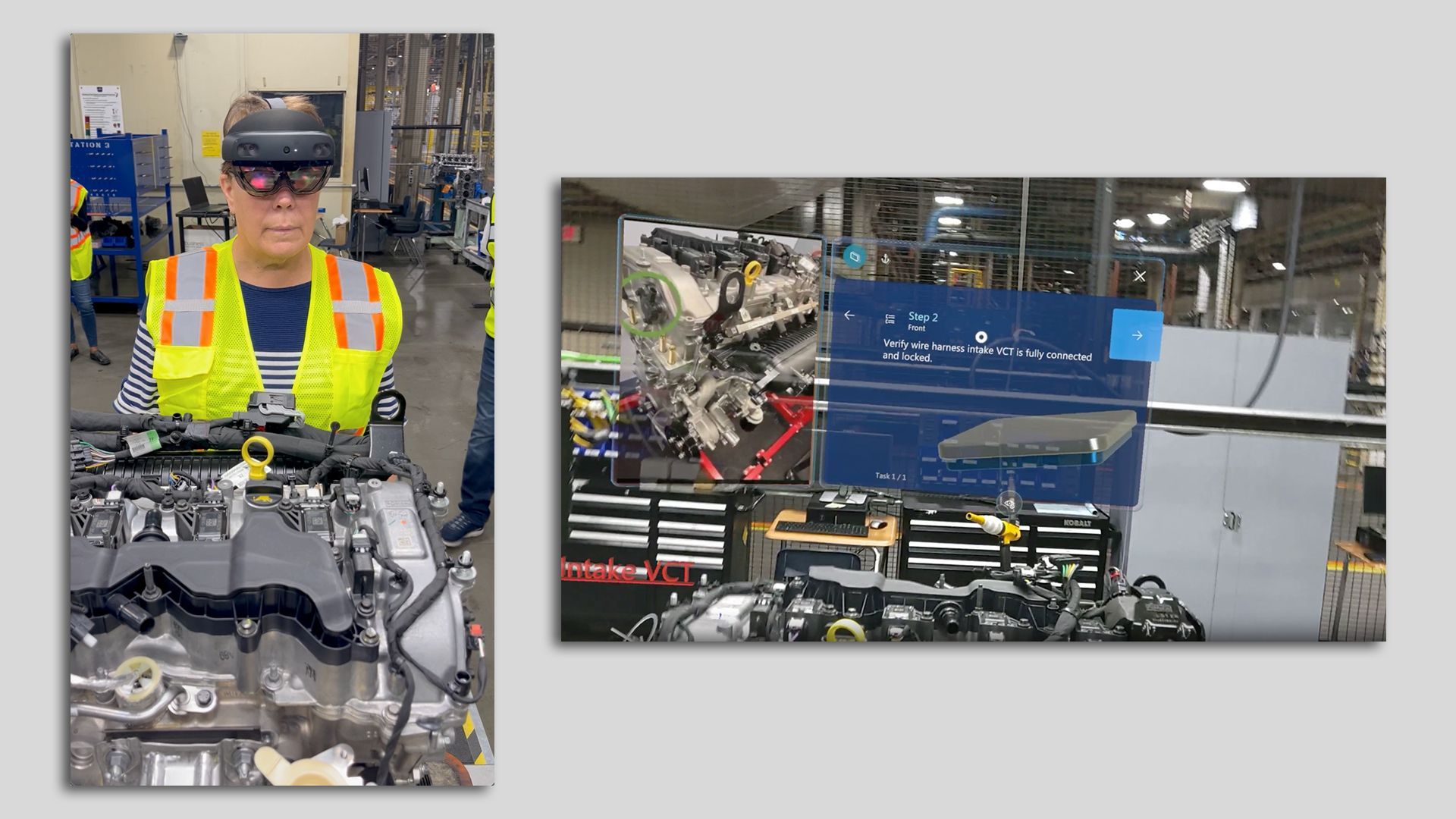 Mixed reality hits the factory floor